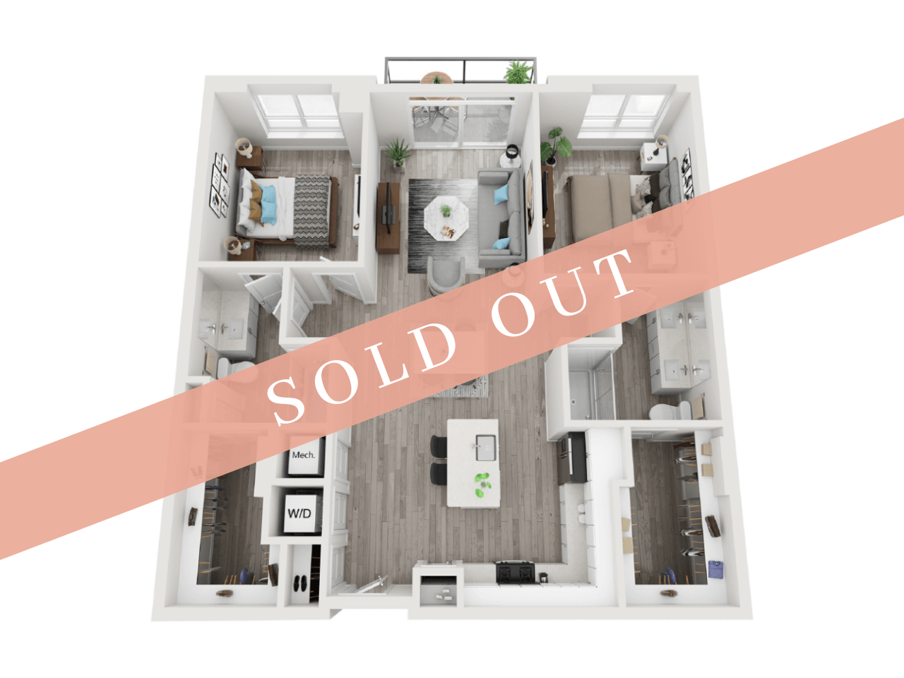 Floor Plans | Apartments in The Woodlands | Two Lakes Edge