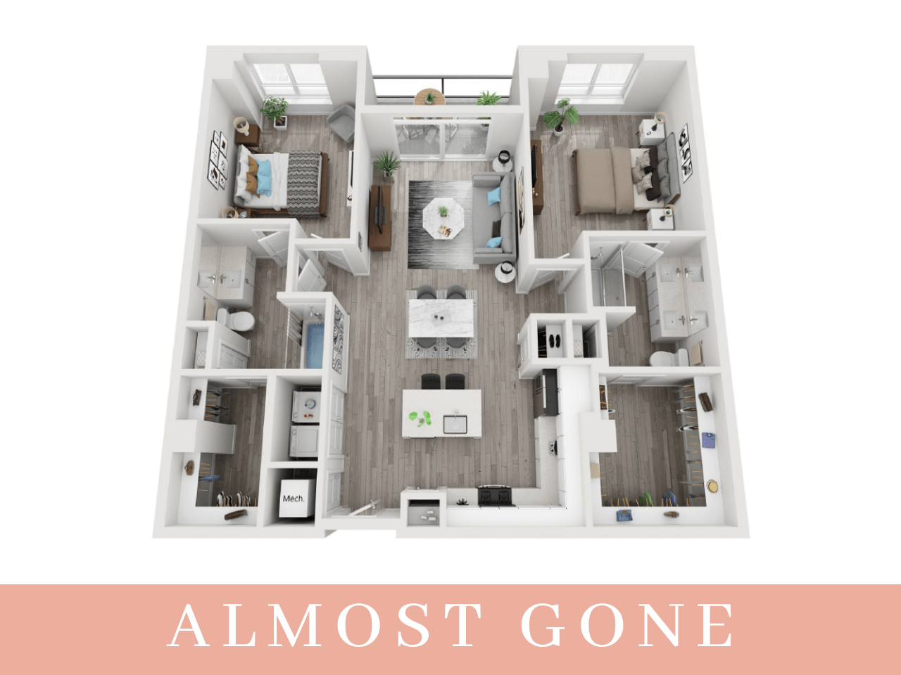 Floor Plans | Apartments in The Woodlands | Two Lakes Edge