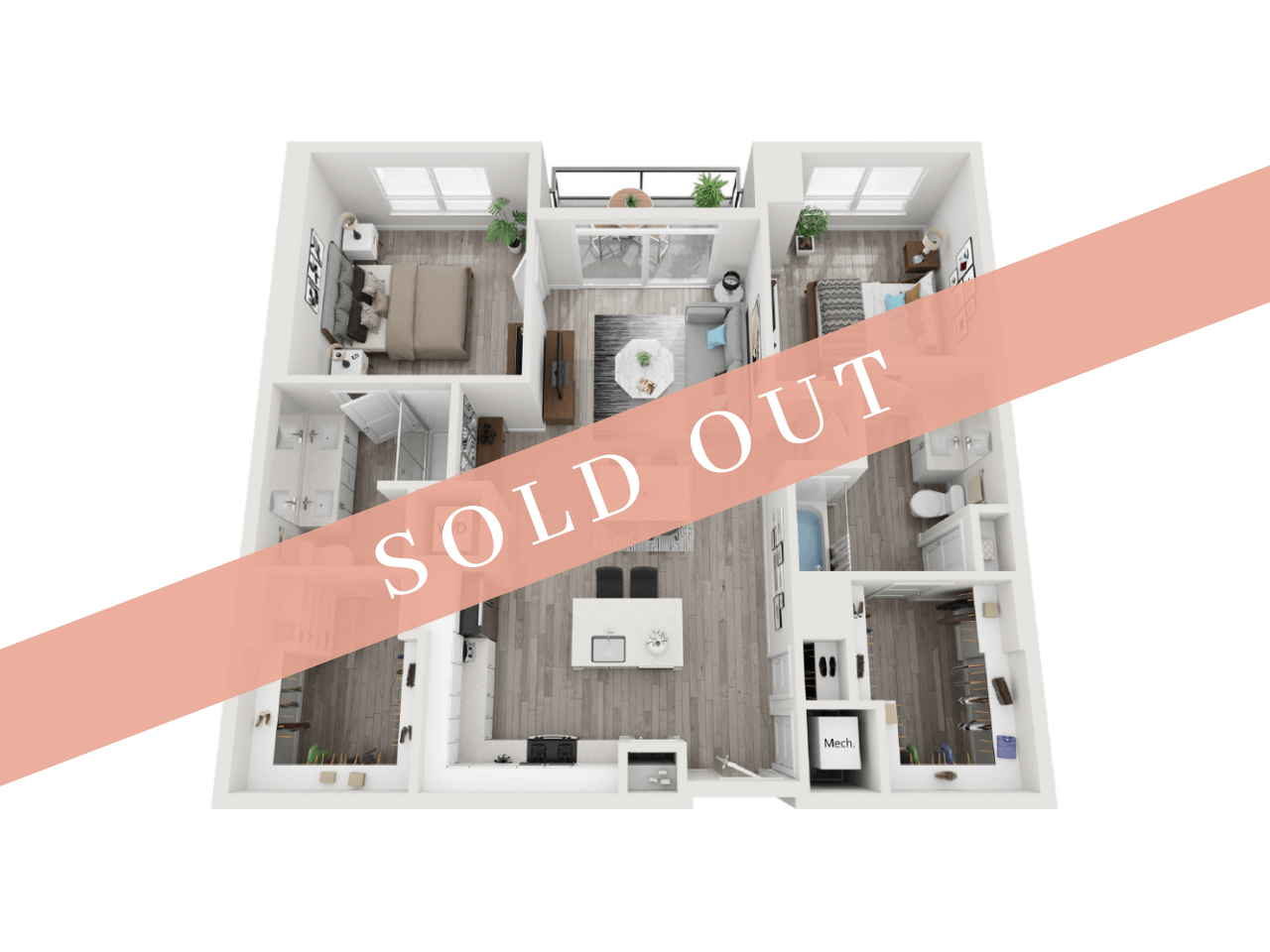 Floor Plans | Apartments in The Woodlands | Two Lakes Edge