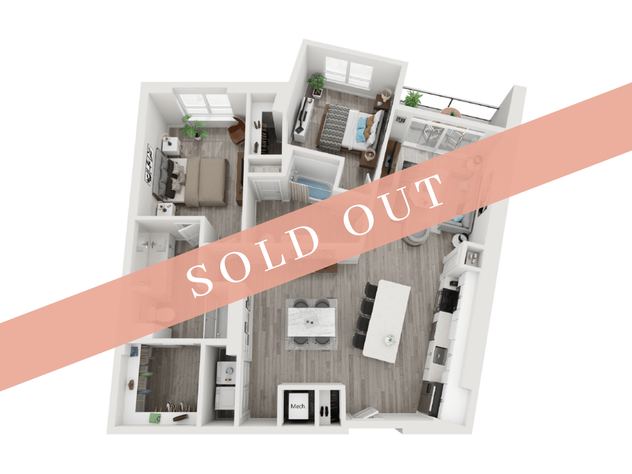 Floor Plans | Apartments in The Woodlands | Two Lakes Edge