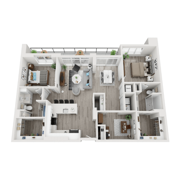 Floor Plans | Apartments in The Woodlands | Two Lakes Edge