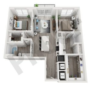 Floor Plans | Apartments in The Woodlands | Two Lakes Edge